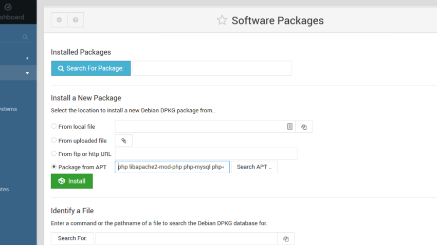 How To Install Lamp Stack With Webmin On Ubuntu 1610 Tutorials For Servers And Vps The Vps